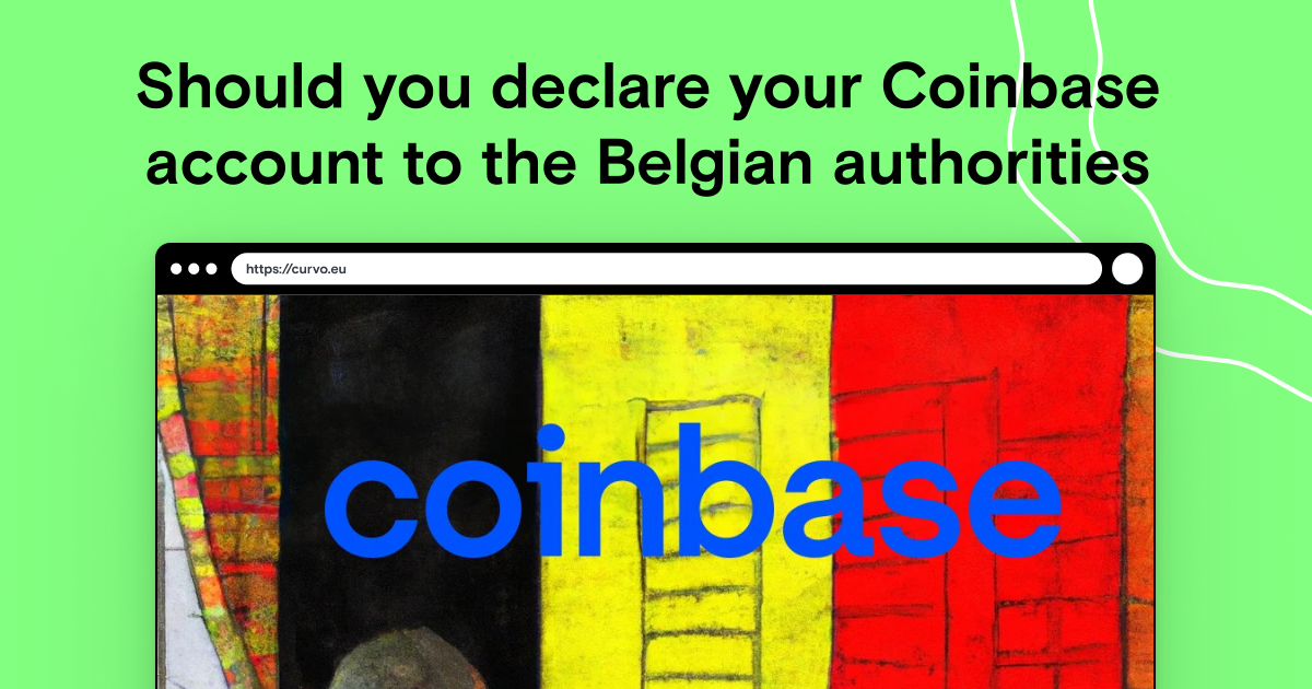 Moet je je Coinbase account aangeven bij de Belgische autoriteiten?